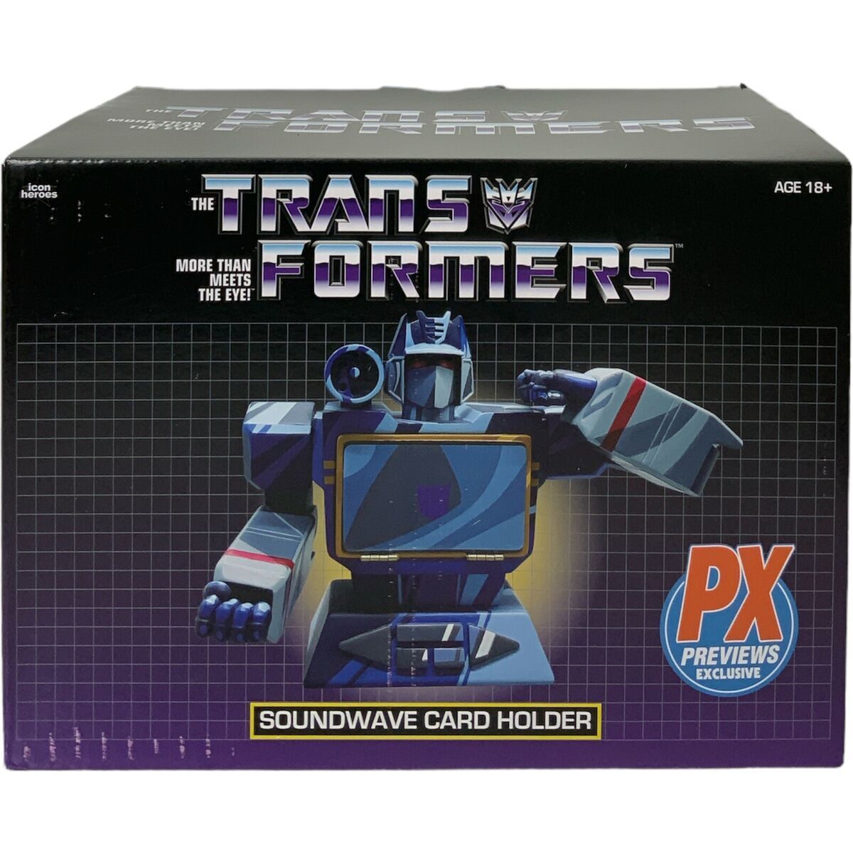 Soundwave card holder | FYC Comics